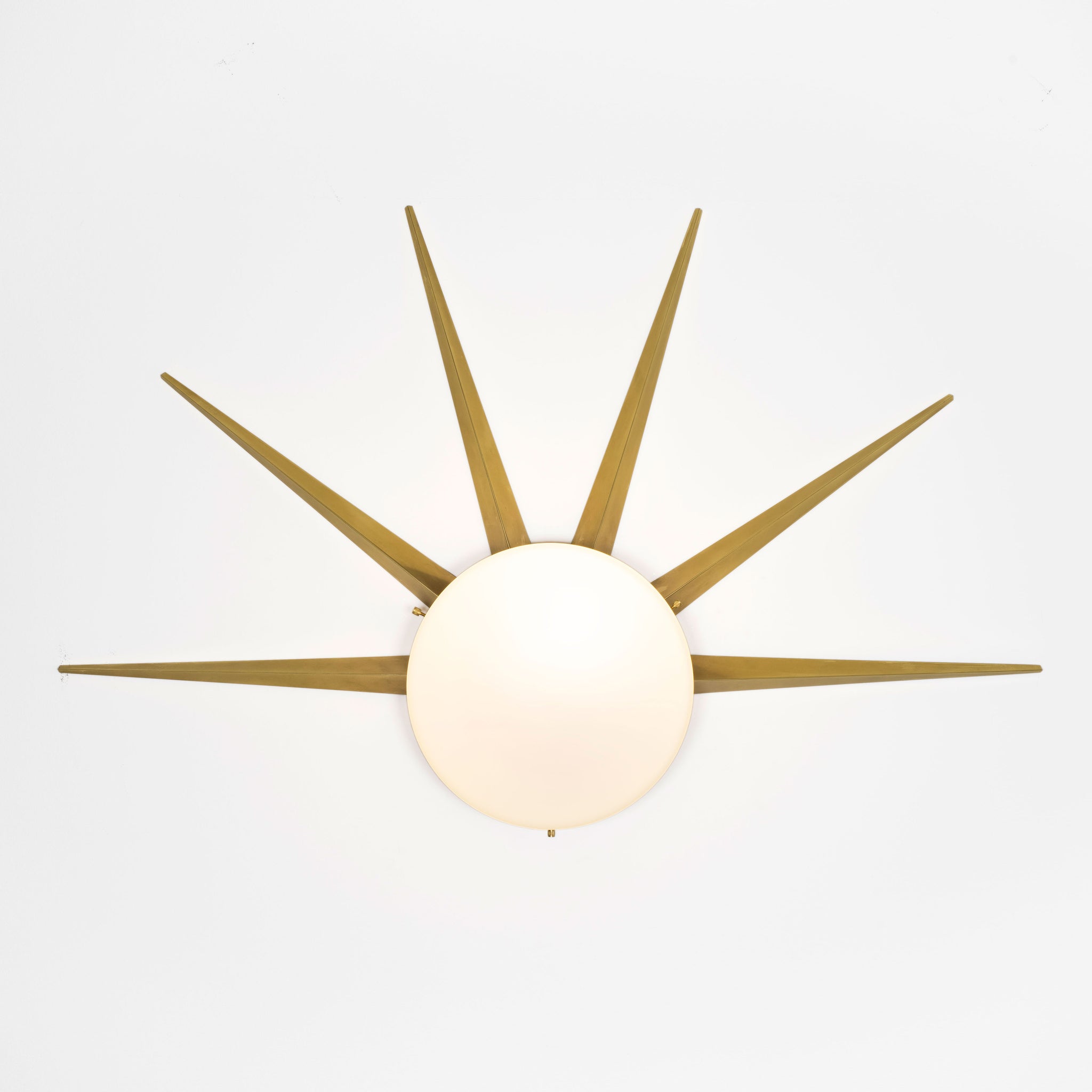SOLARE Collection - Exclusive Button Wall / Ceiling Sun Shaped Lamp ...